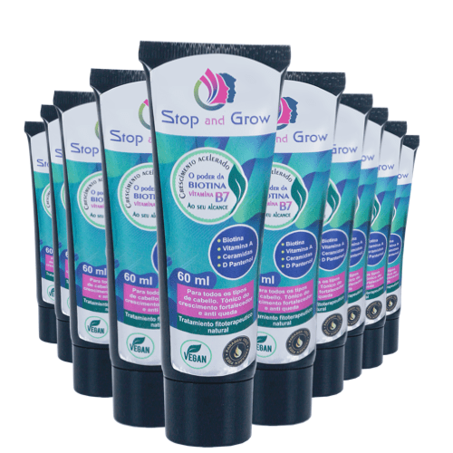 10 Stop and Grow Con Biotina – Belleza Market